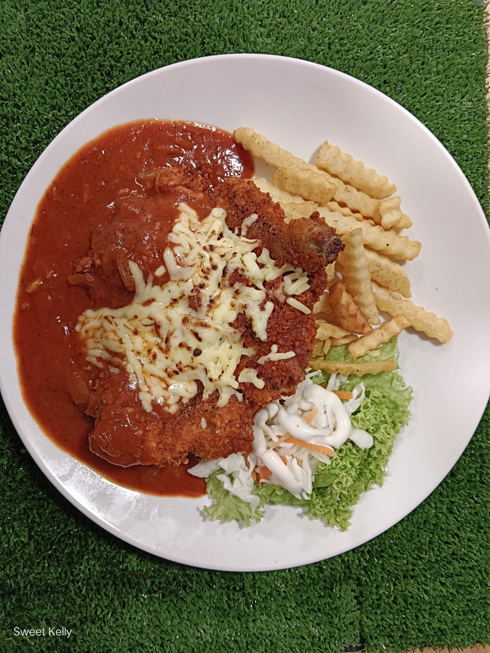 ST03-NASI LEMAK PANDAN W GRILL CHICKEN CHOP in MAIN COURSE | Sweet Kelly